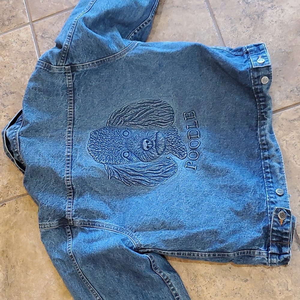 Tyca Poodle Jean Jacket - Gem